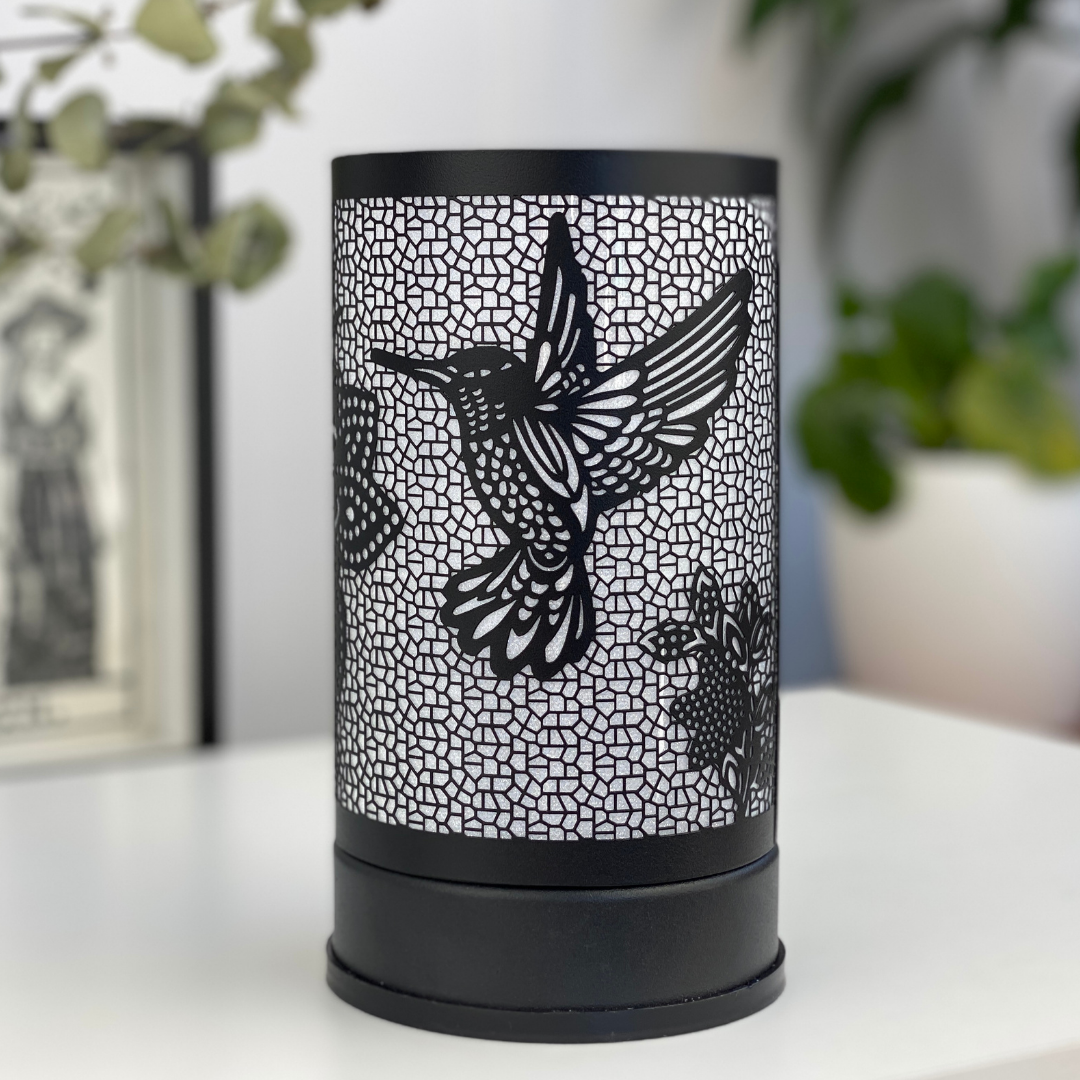 Black Hummingbird Touch Lamp Wax Melt Warmer – GLADYS & JACK